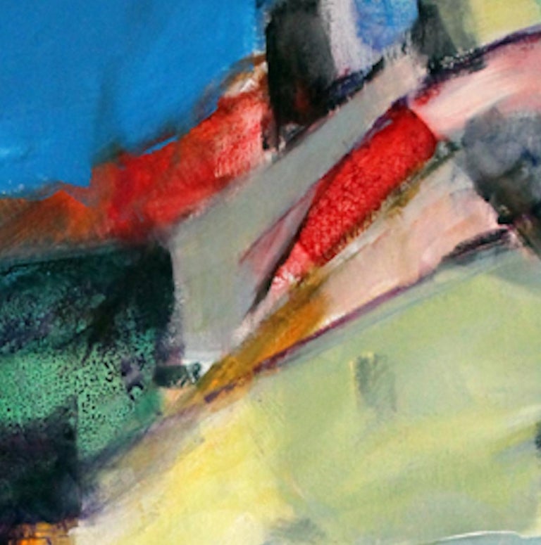 Jon Rowland - Carmargue - Vincent's Town 2, Original Abstract Painting ...