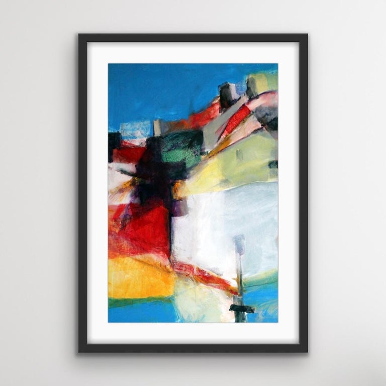 Jon Rowland - Carmargue - Vincent's Town 2, Original Abstract Painting ...
