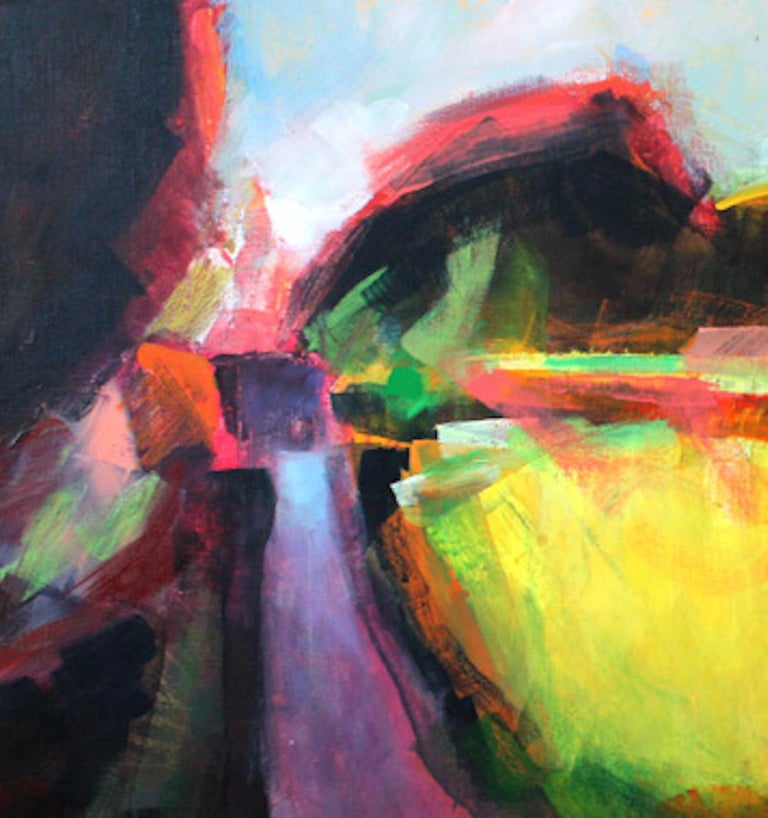 Jon Rowland - Jon Rowland, Coast - The River Bank, Original Abstract ...