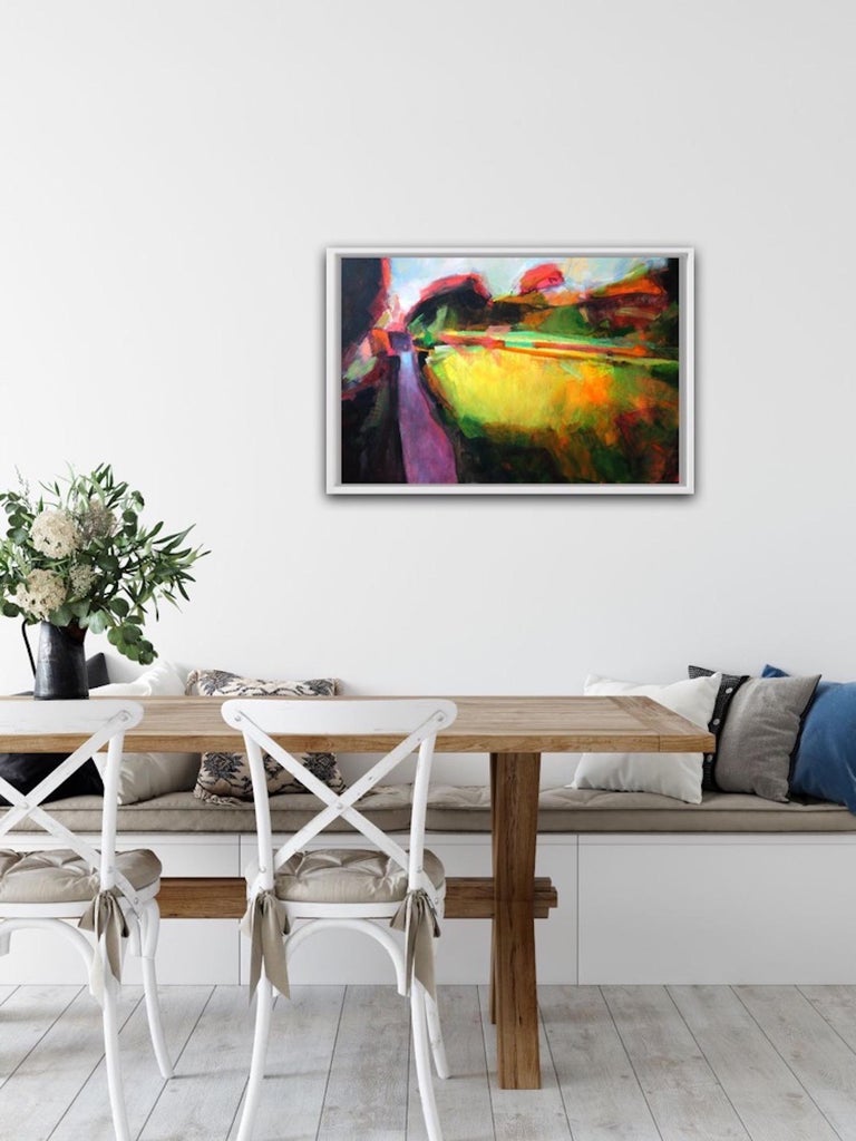 Jon Rowland - Jon Rowland, Coast - The River Bank, Original Abstract ...