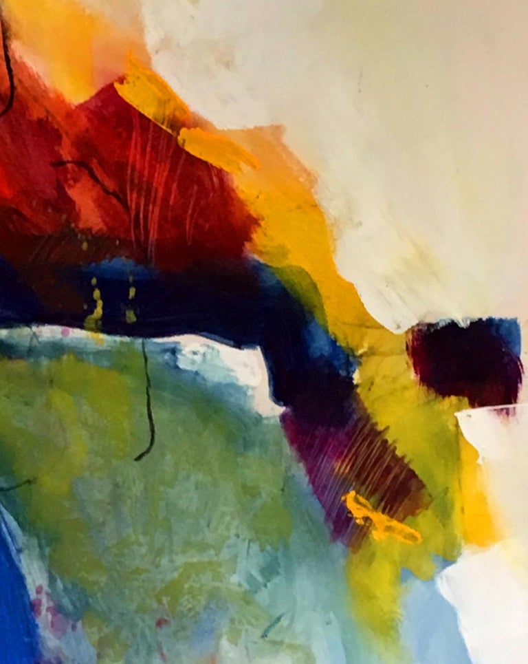 Jon Rowland - Jon Rowland, Shooting the Breeze, Original Abstract ...