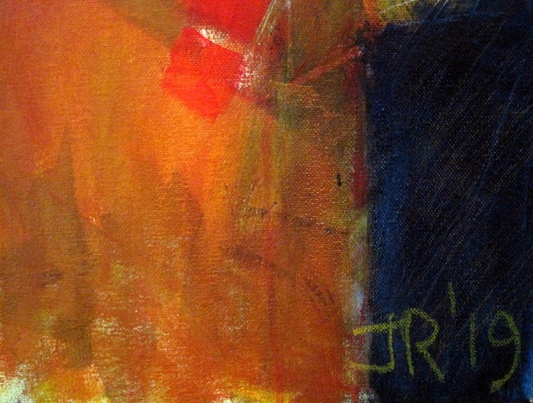 Jon Rowland - Tree of Love, Abstract Painting, Colourfield Painting ...