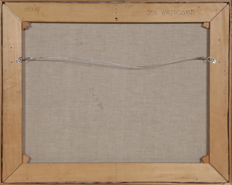 Jon Whitcomb - Portrait Over Manhattan, Oil Painting by Jon Whitcomb at ...