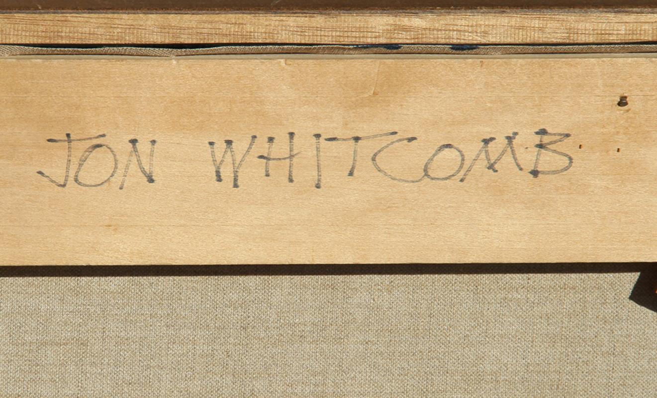 Jon Whitcomb - Portrait Over Manhattan, Oil Painting by Jon Whitcomb at ...