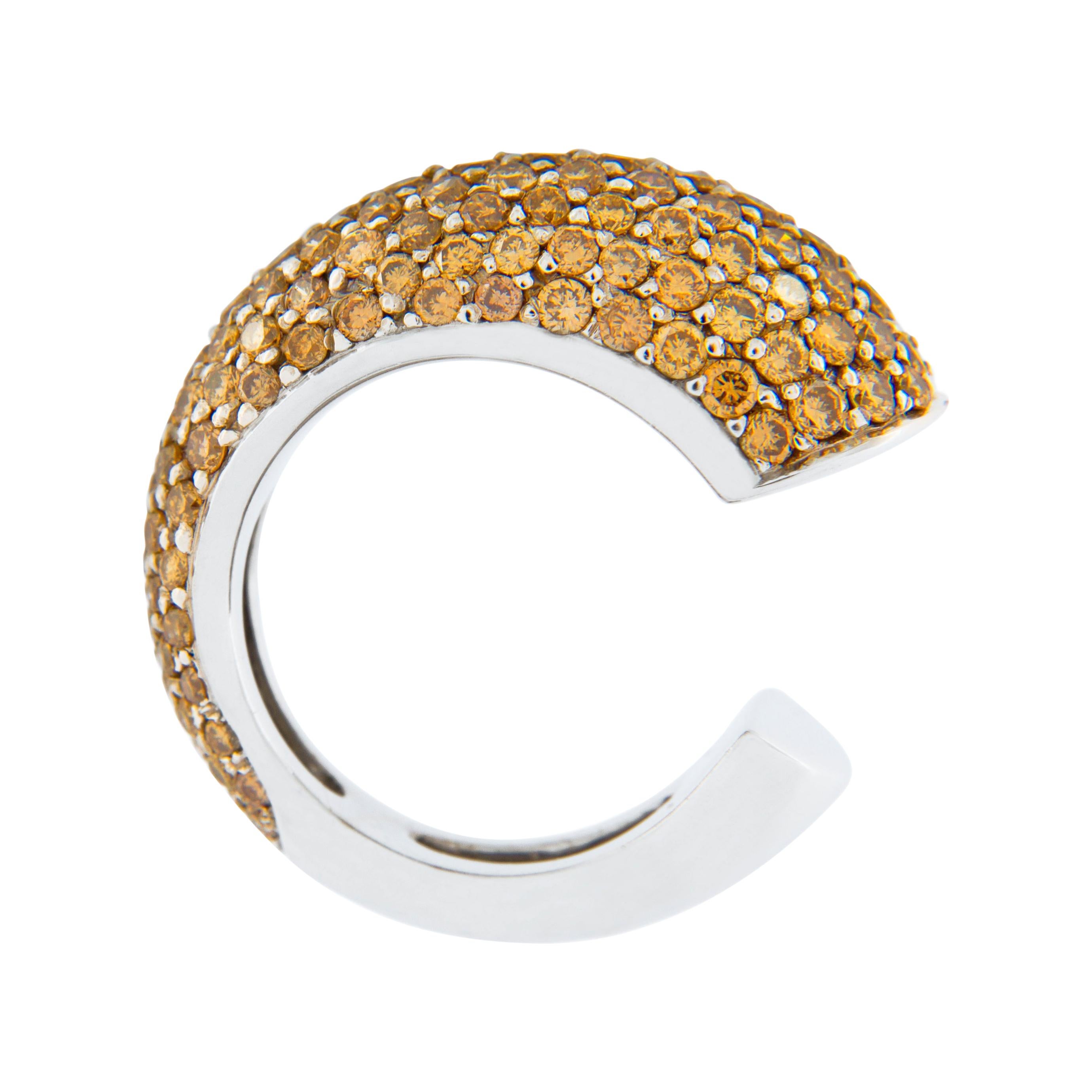 Super Chic Diamond Pinky Ring at 1stDibs | diamond pinky rings, pinky ...