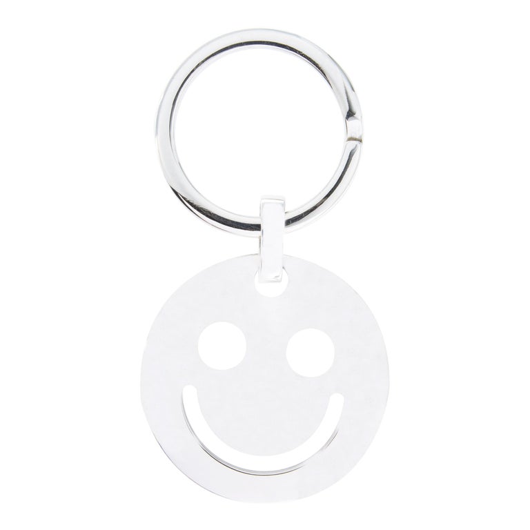 Alex Jona Smile Sterling Silver Key Holder For Sale at 1stDibs