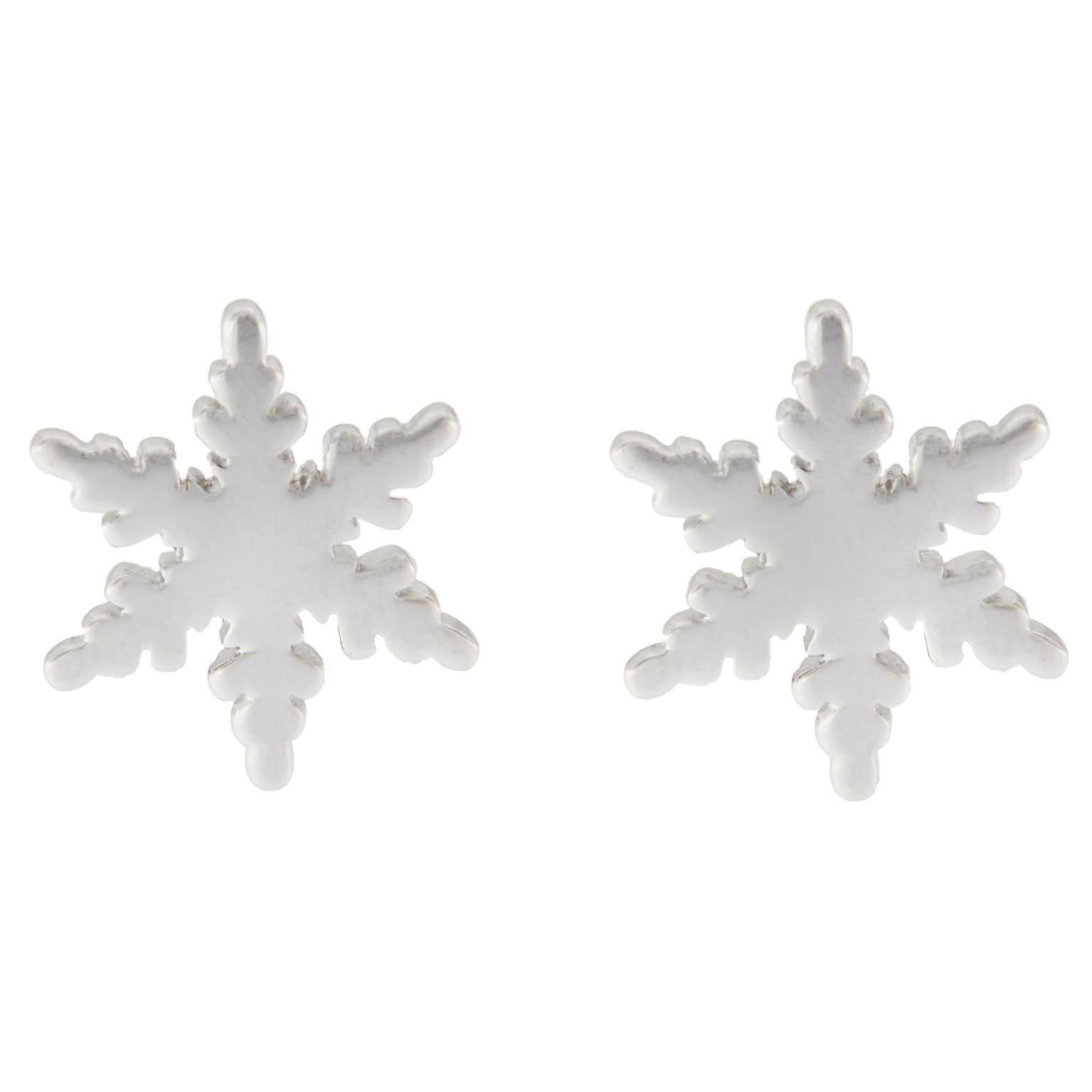 Black Diamond Snowflake Cufflinks at 1stDibs
