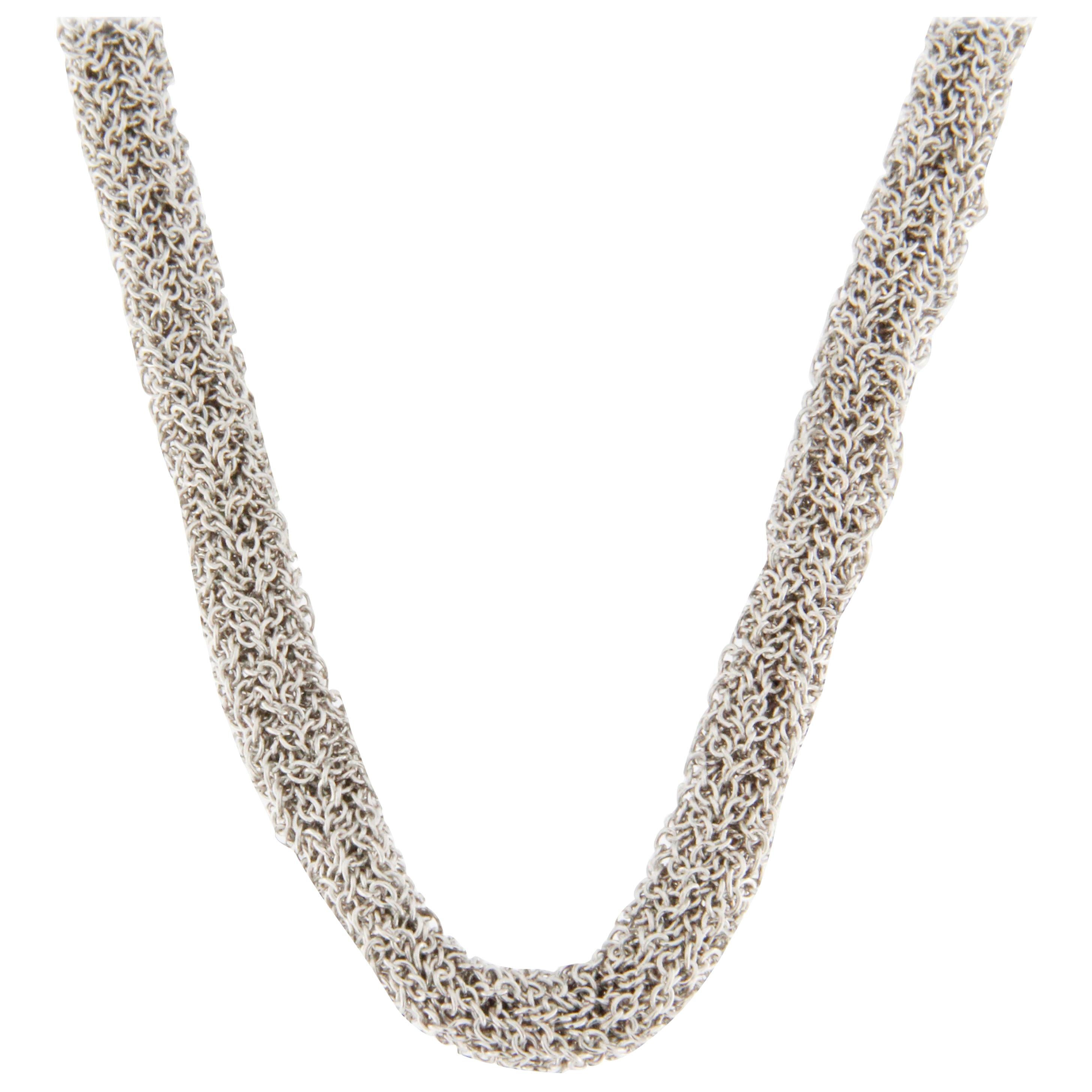 Hermes Sterling Lock and Chain Necklace For Sale at 1stDibs | hermes ...