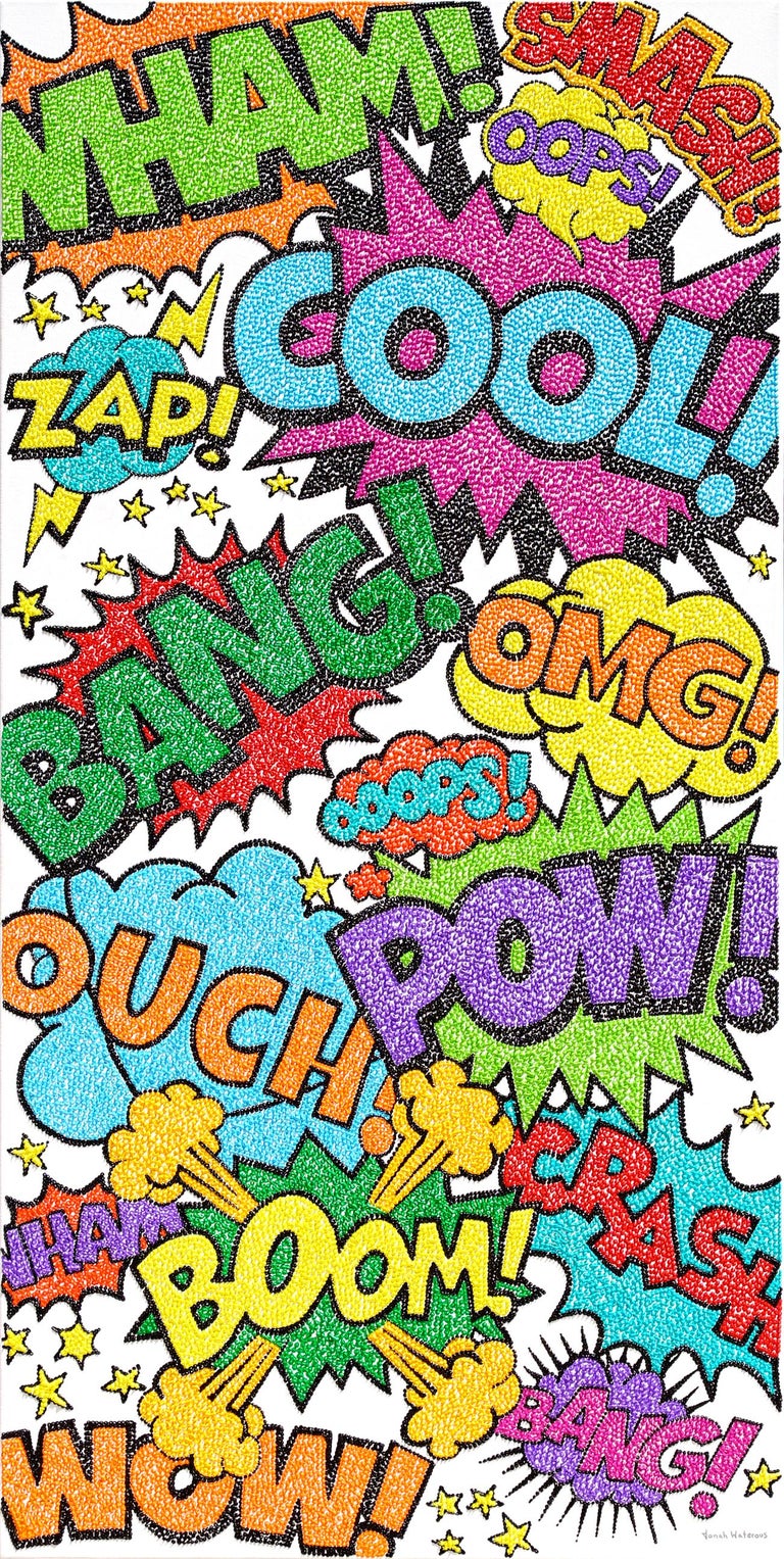 Jonah Waterous - Boom, Pow, Wow 2 - Acrylic on canvas - by Jonah ...