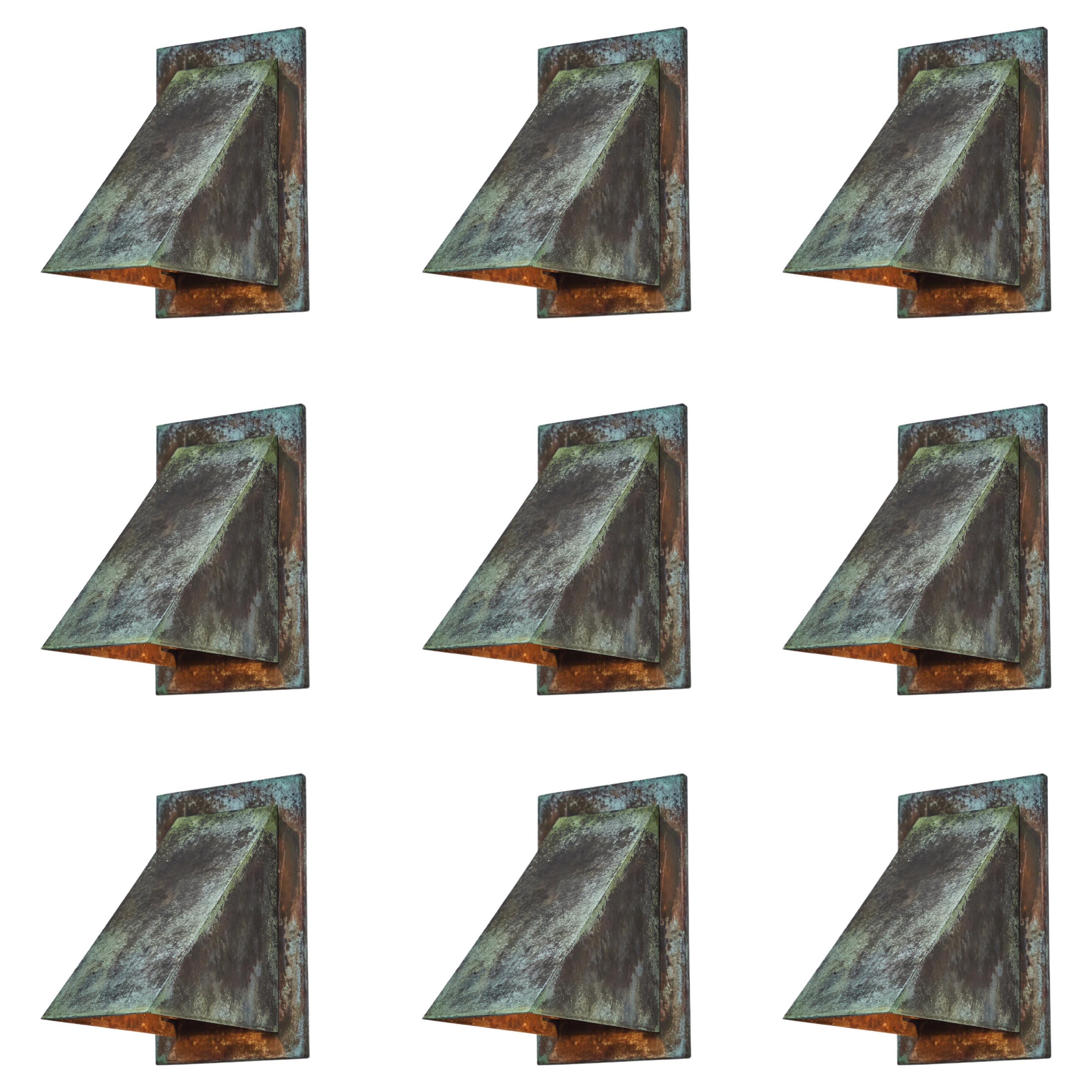 Jonas Bohlin 'Oxid' Darkly Patinated Outdoor Wall Light for Örsjö For ...