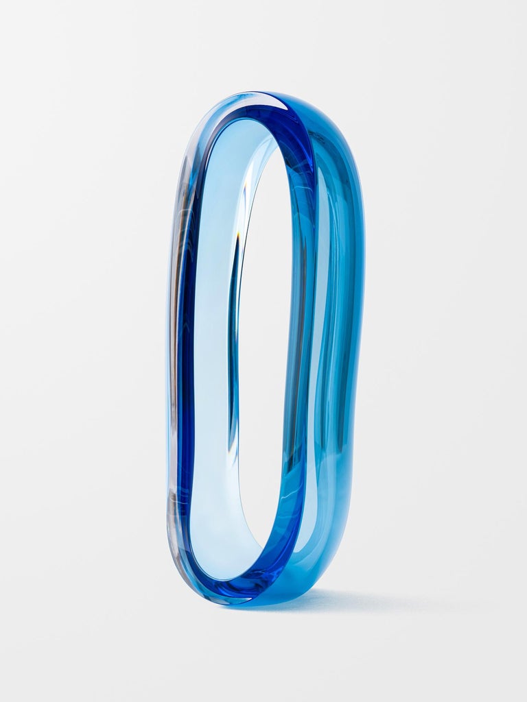 Jonas Noël Niedermann - Loops (Cyan) For Sale at 1stDibs