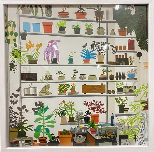 Jonas Wood - Yellow Flowers -- Print, Screenprint, Still-life Art by ...