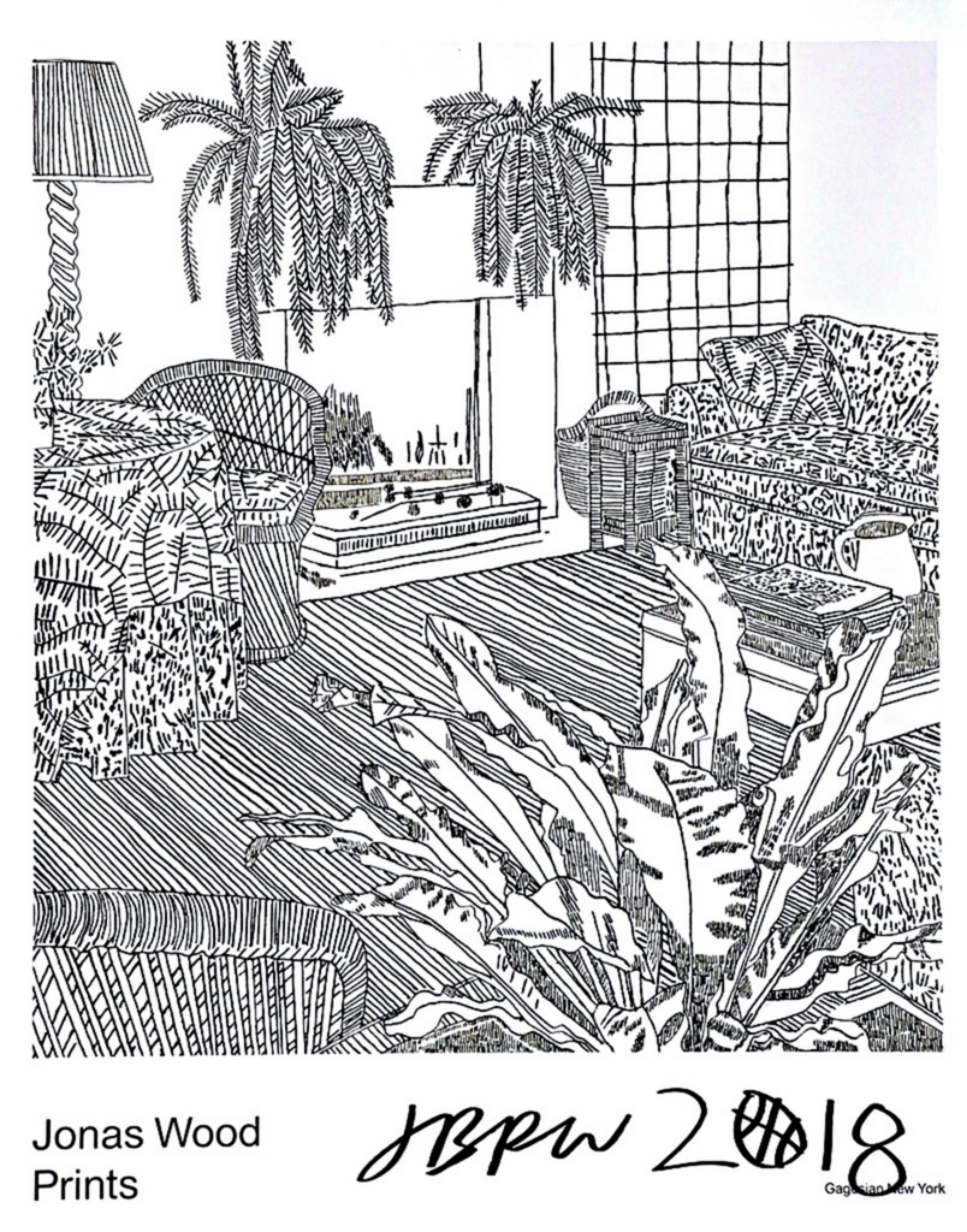 Jonas Wood - VOTE (6-color screenprint on Coventry rag paper) For Sale ...