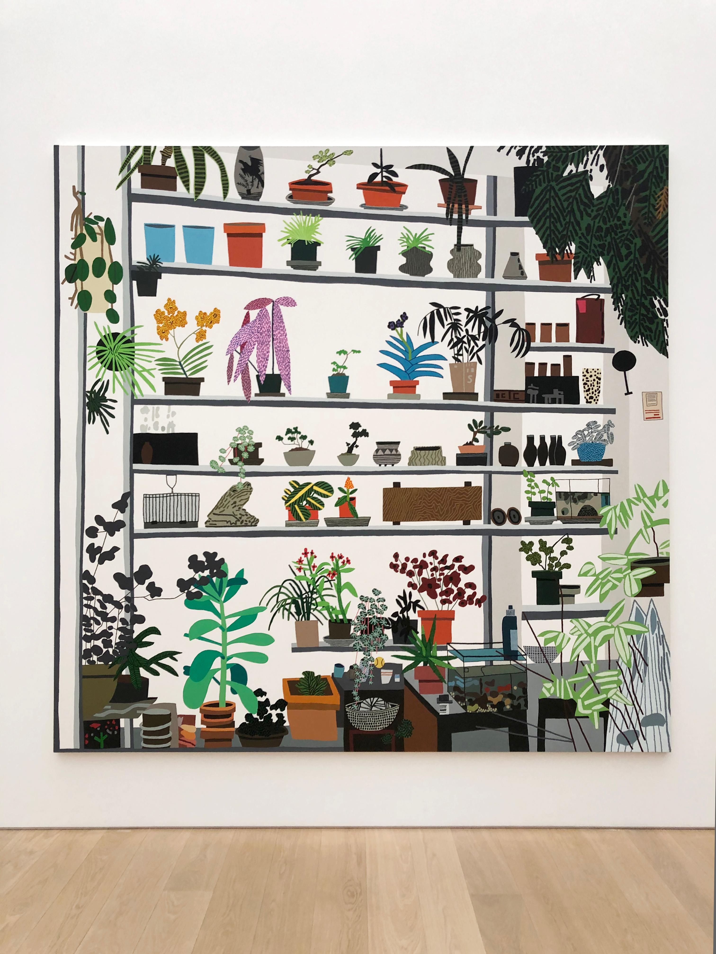 Jonas Wood - Large Shelf Still Life 2017 - Museum Voorlinden + Spalding ...