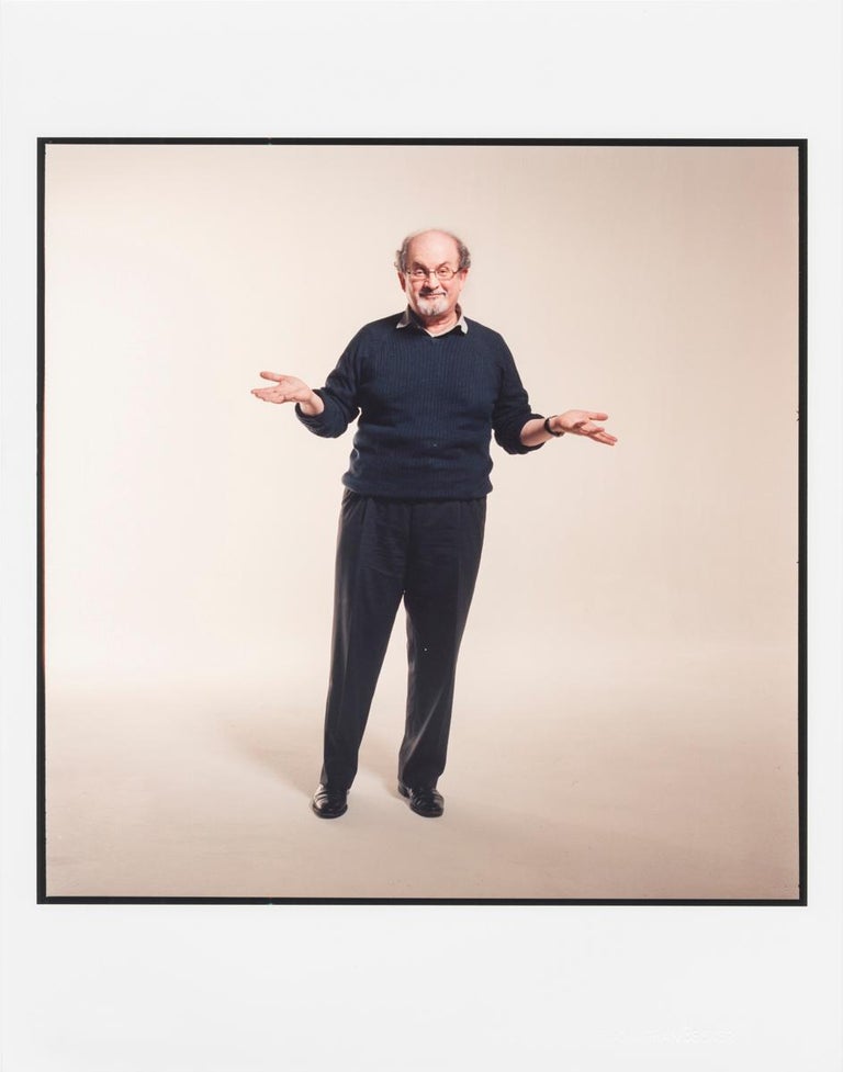 Jonathan Becker - Salman Rushdie at Sunbeam Studios III, London, 18 ...