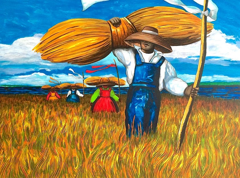 Jonathan Green - SWEETGRASS CARRIERS Signed Lithograph, South Carolina ...
