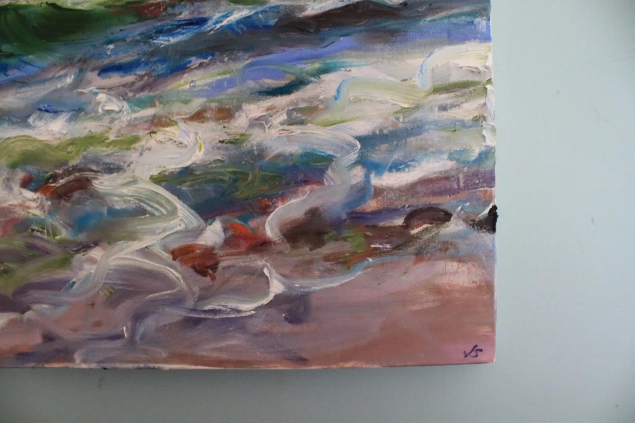 Jonathan Shearer - Surf de primavera by Jonathan Shearer - Pintura al ...