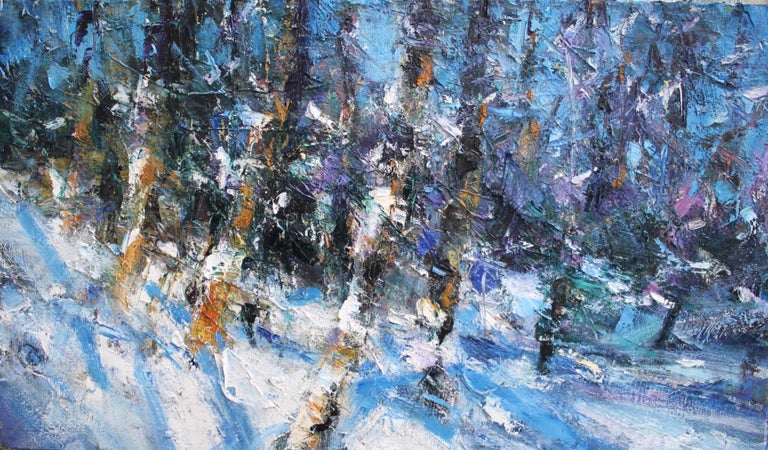 Jonathan Shearer - Winter Illumination - Scottish Landscape Painting at ...