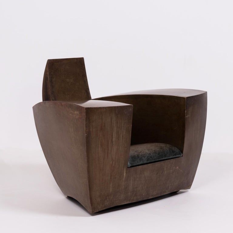 Jonathan Singleton Industrial Steel Easy Number One Armchairs by, Set ...