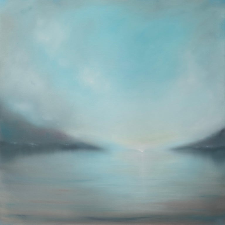 Jonathan Speed - Silent Dawn - waterscape landscape abstract ...