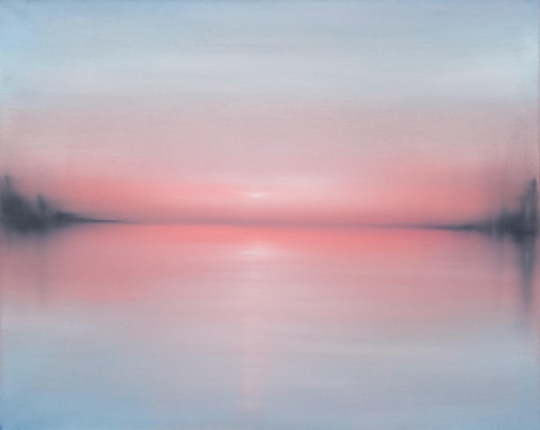 Jonathan Speed - Sunset Reflections - seascape ocean abstract ...
