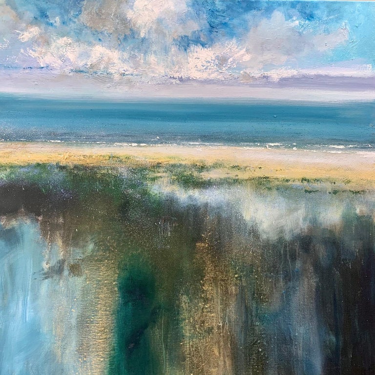 Jonathan Trim - Estuary Breeze - landscape countryside nature oil ...