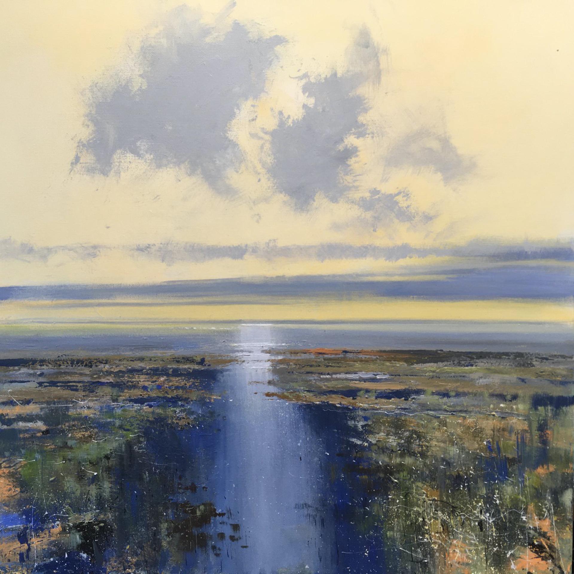 Jonathan Trim - First Light - landscape countryside rural nature oil ...