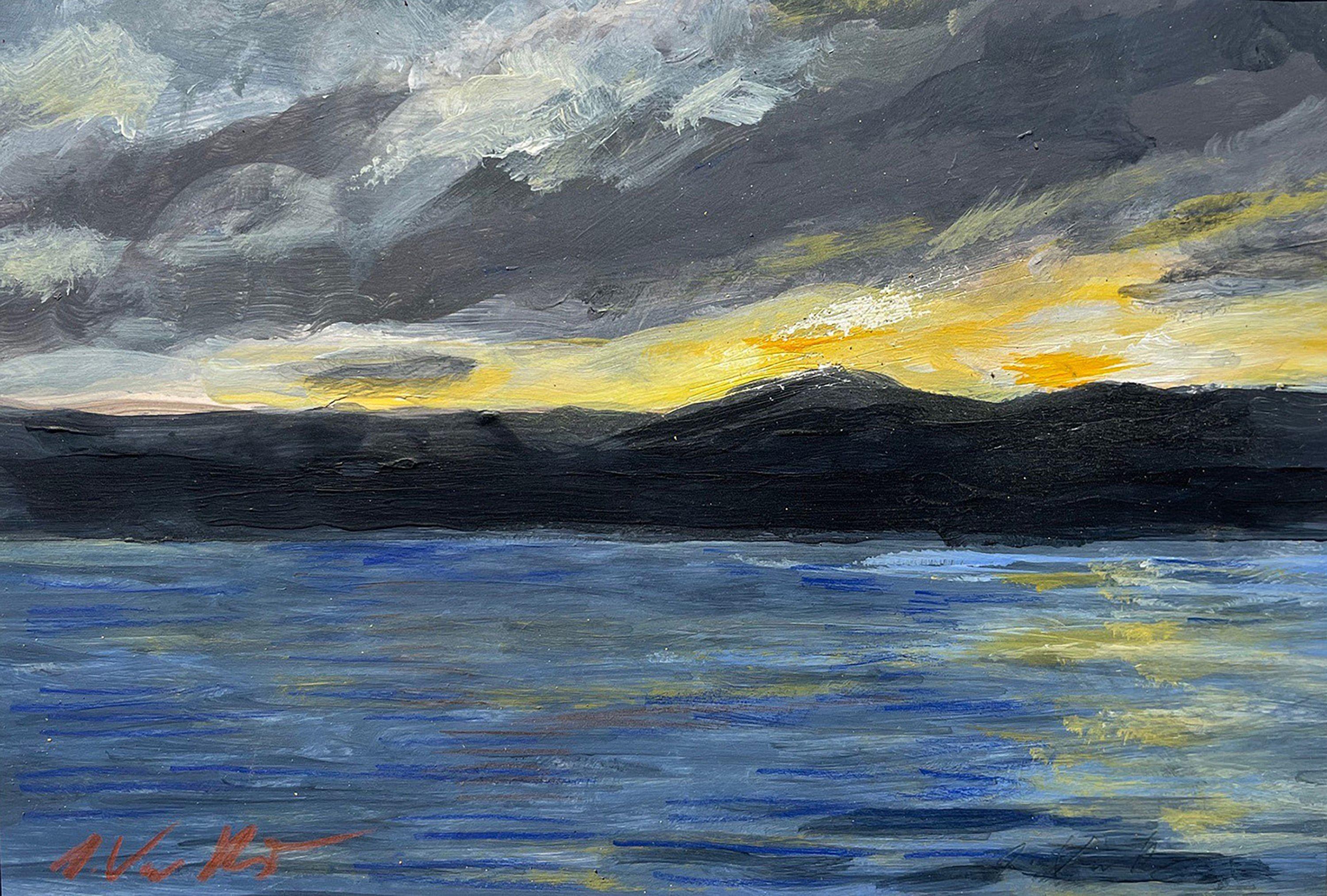 Jonathan Van Brunt - The Runnel, Painting, Oil on Canvas For Sale at ...