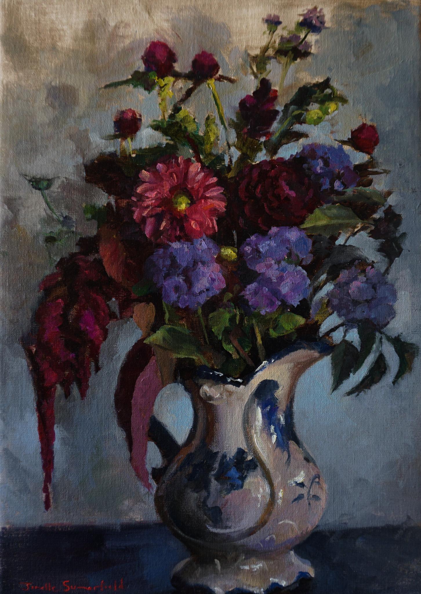 Jonelle Summerfield - Cupcake with Orange Slice, Oil Painting For Sale ...