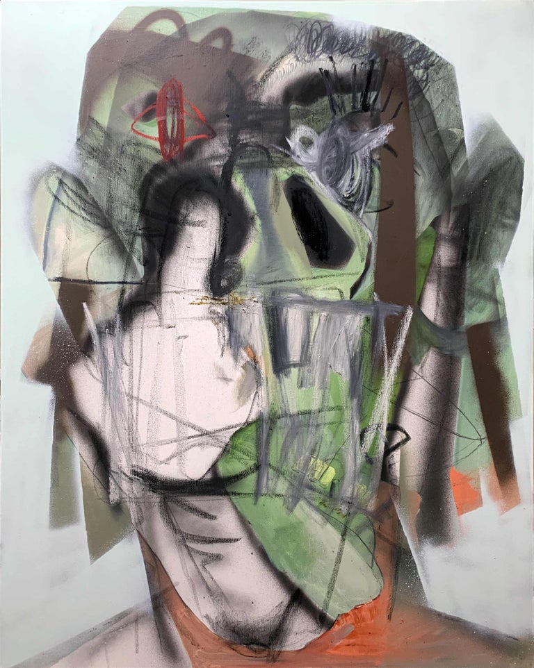 Jongmin Joy Kim - Man Looking Forward to Bogey For Sale at 1stDibs