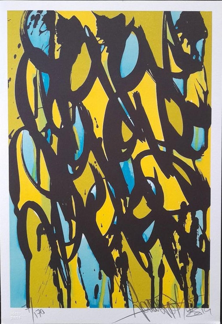 Jonone - Book "JonOne" with an original signed silk-screen print For ...