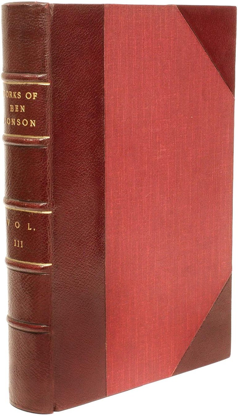 Jonson, Ben, The Works of Ben Jonson, '9 Volumes - 1875' For Sale at ...