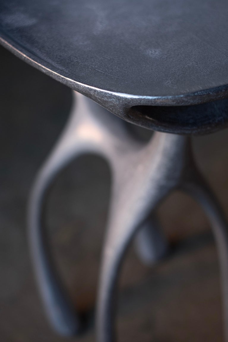 Creature Side Table /Occasional Table/Cast Aluminum/Burnished, Jordan ...