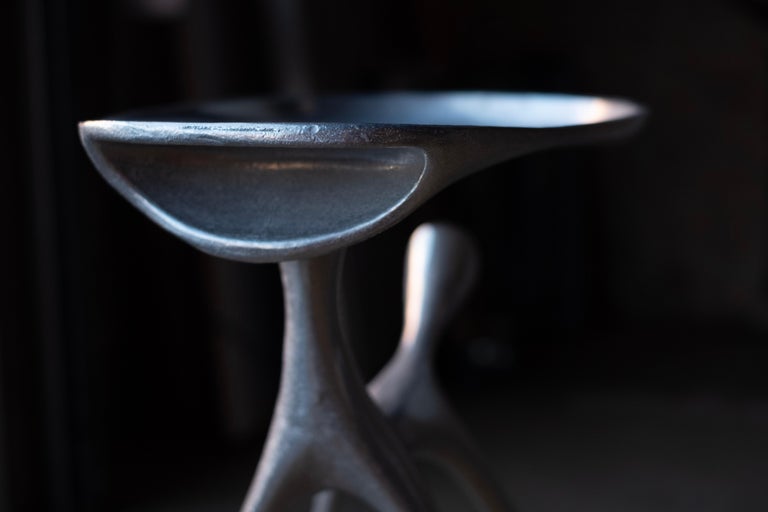 Creature Side Table /Occasional Table/Cast Aluminum/Burnished, Jordan ...