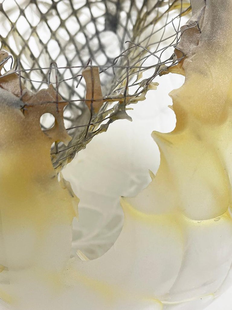 Jörg F. Zimmermann German, Blown Glass Sculpture For Sale at 1stDibs