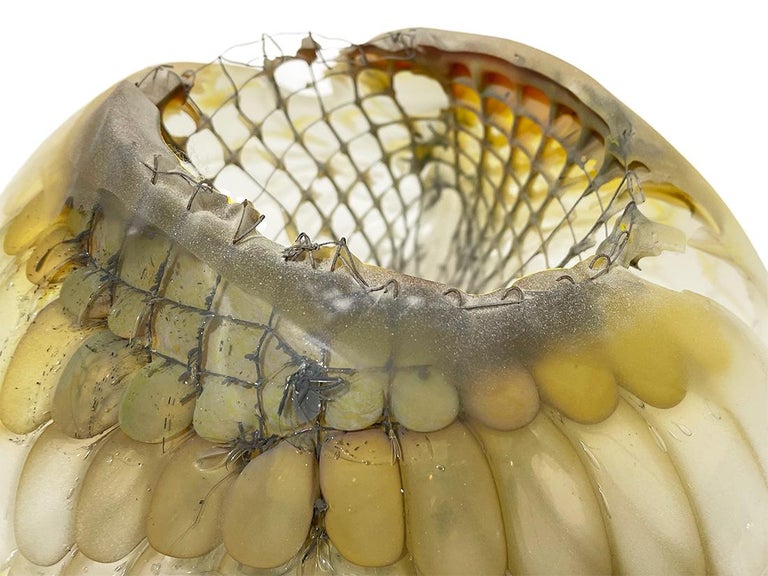 Jörg F. Zimmermann German, Blown Glass Sculpture For Sale at 1stDibs