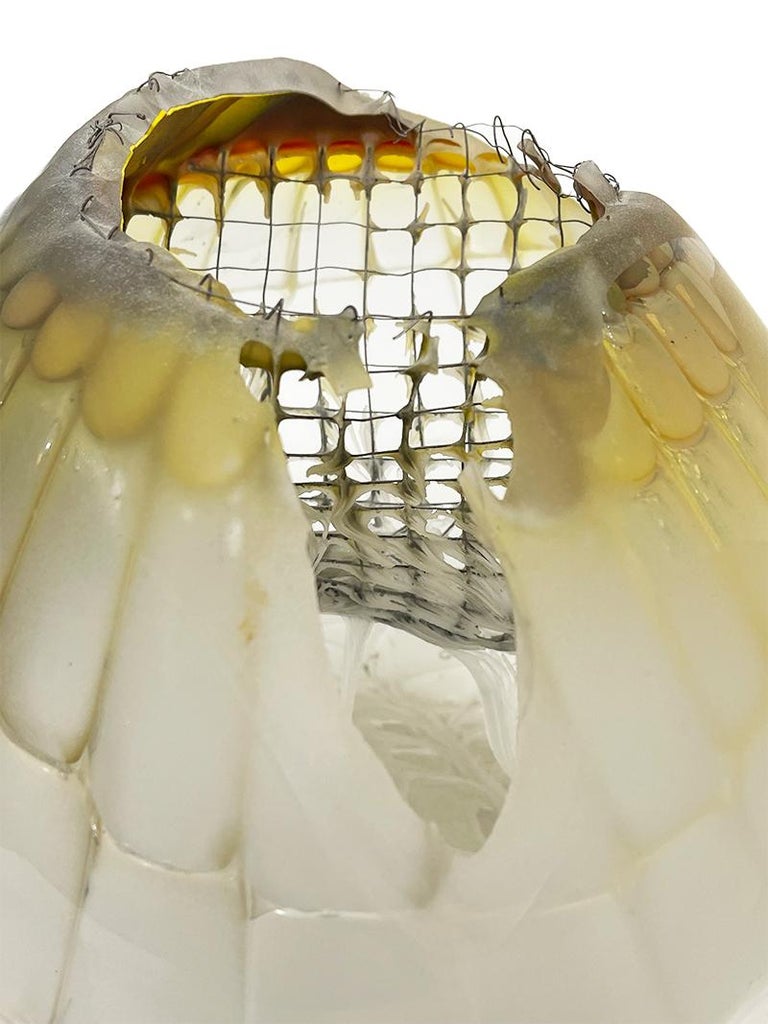 Jörg F. Zimmermann German, Blown Glass Sculpture For Sale at 1stDibs