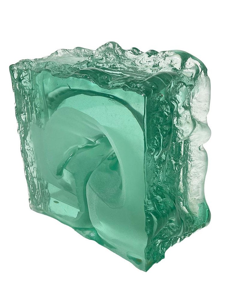 Jörg F. Zimmermann German, Dimensional Glass Sculpture For Sale at 1stDibs