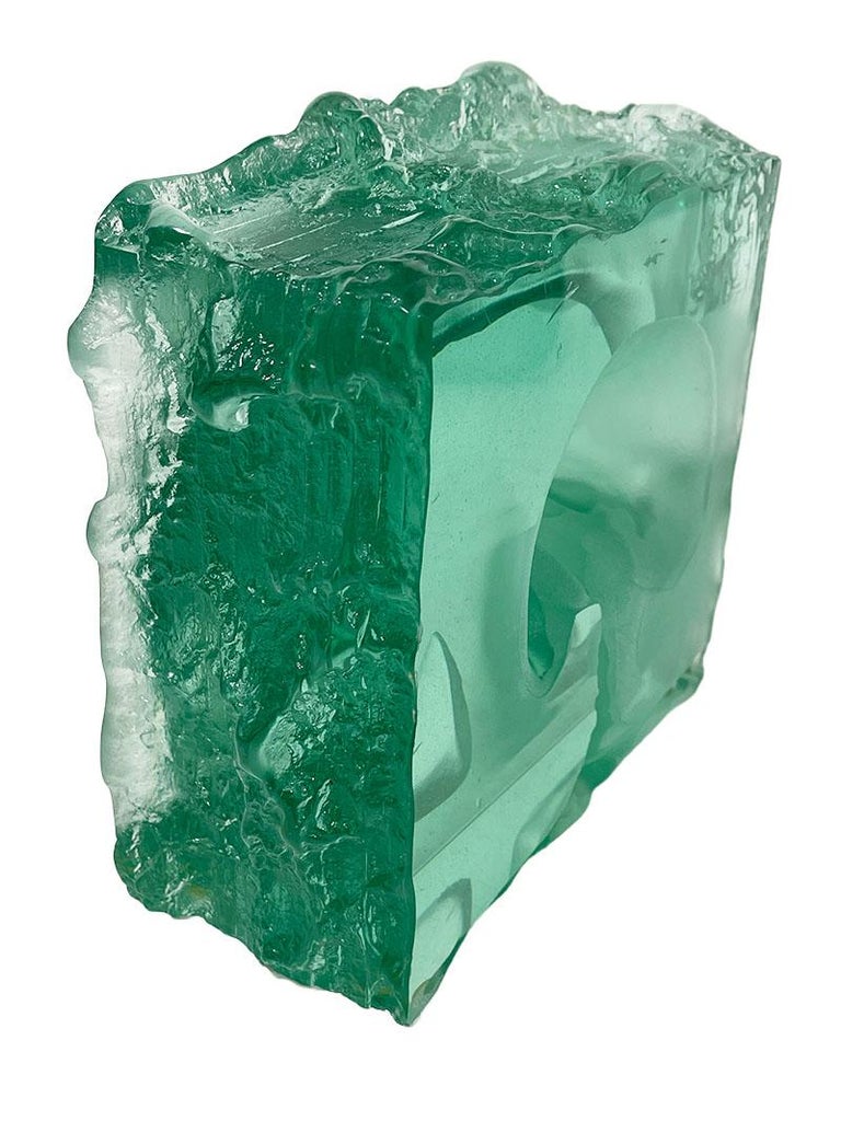 Jörg F. Zimmermann German, Dimensional Glass Sculpture For Sale at 1stDibs