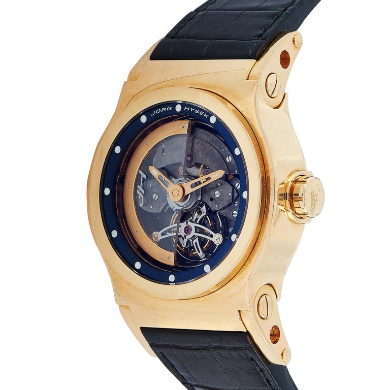Jorg Hysek Limited Edition Minute Repeater Tourbillon Watch at 1stDibs