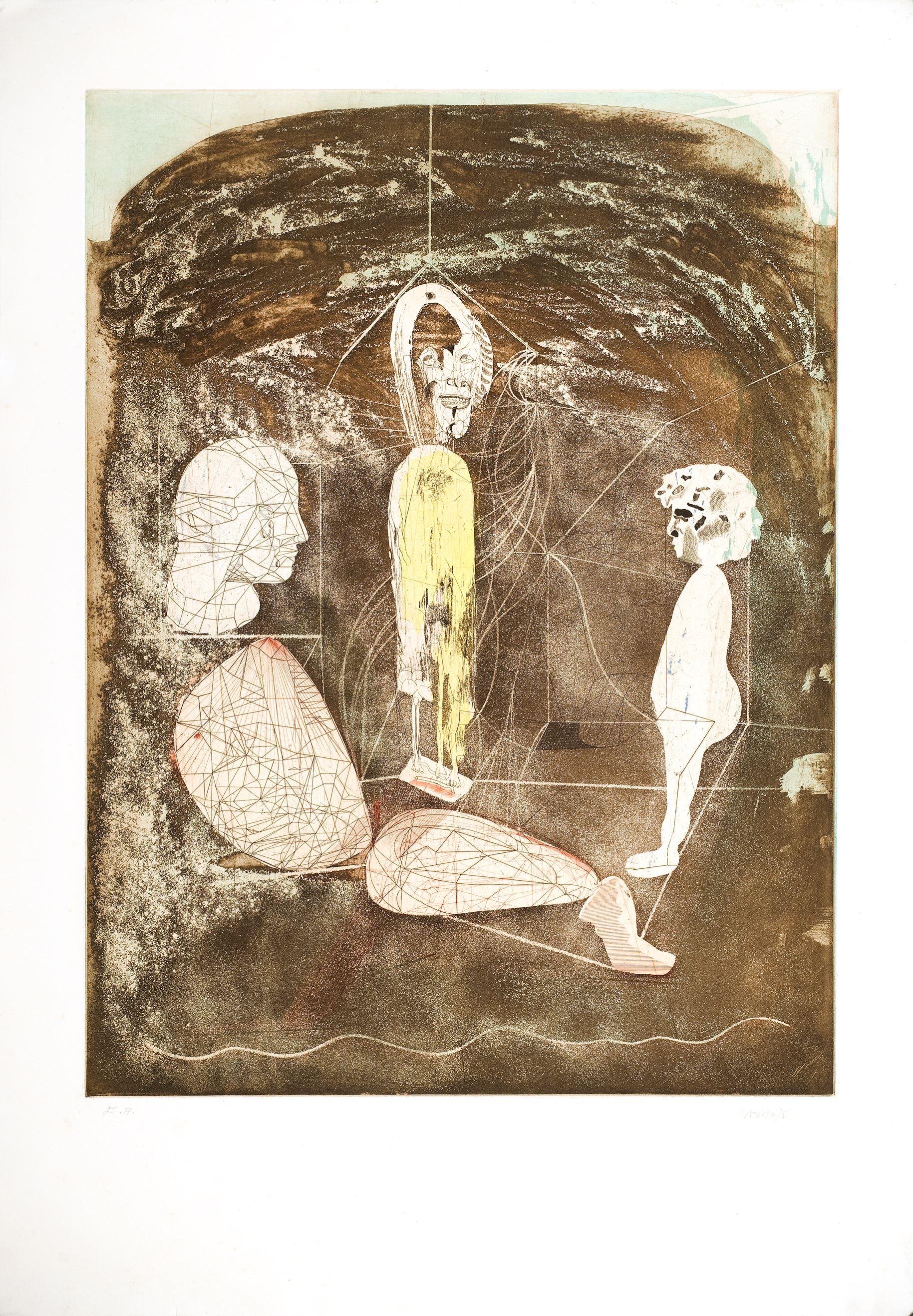 Jorge Castillo - Grabado artístico original firmado español de edición ...