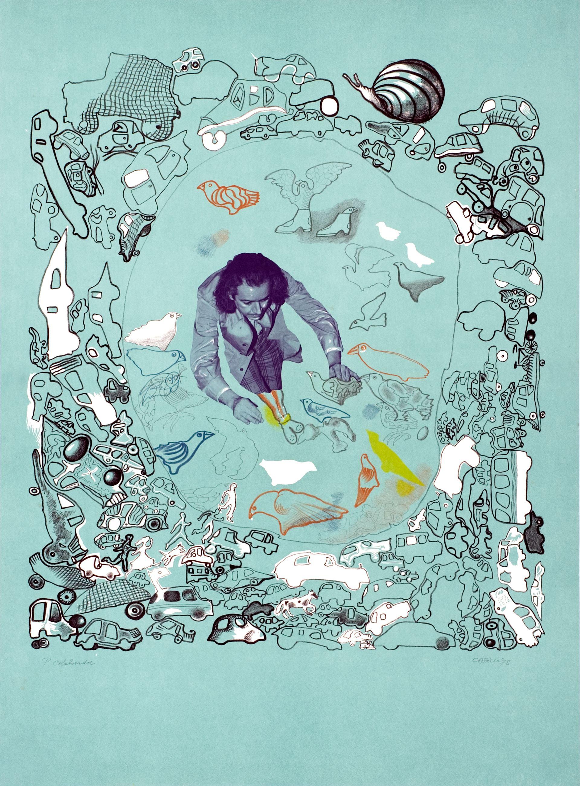 Jorge Castillo - Jorge Castillo, Spanish, lithograph, 1976 n13 For Sale ...