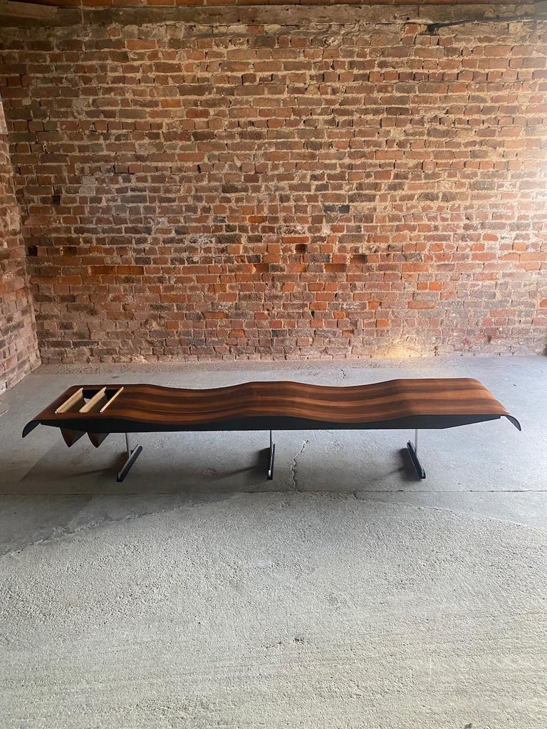 Jorge Zalszupin Banco Onda Bench circa 1960s at 1stDibs | banco bench