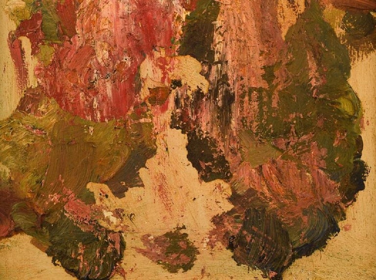 Jörgen Svensson, Swedish Artist, Oil on Canvas, Abstract Composition ...