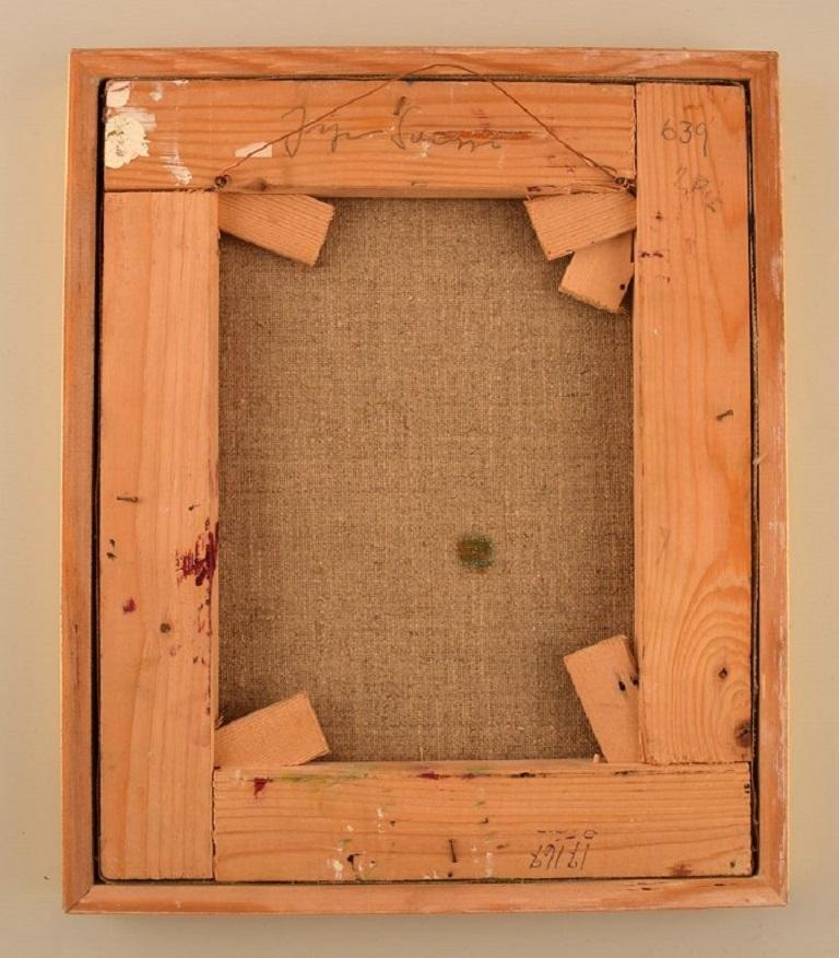 Jörgen Svensson, Swedish Artist, Oil on Canvas, Abstract Composition ...