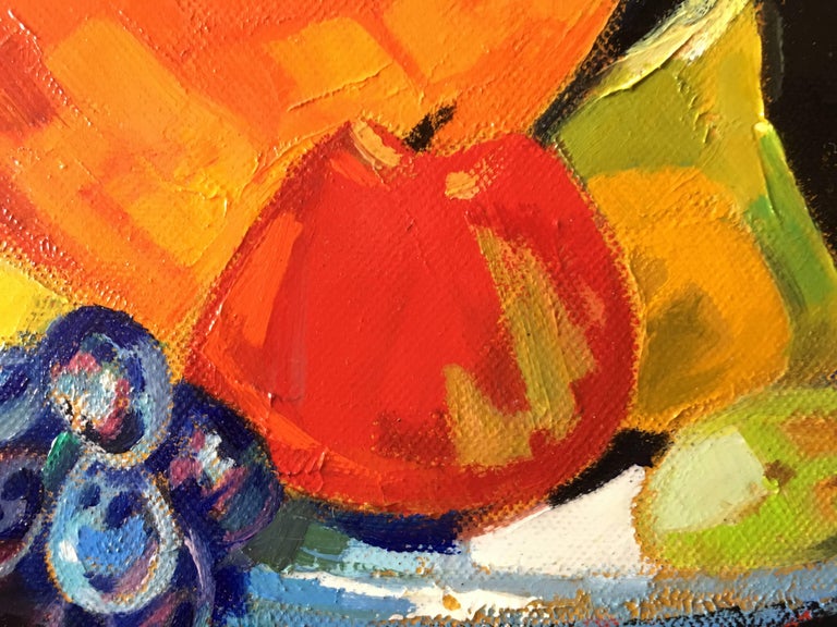Jori Duran - Autumn fruits, oil expressionist still life For Sale at ...