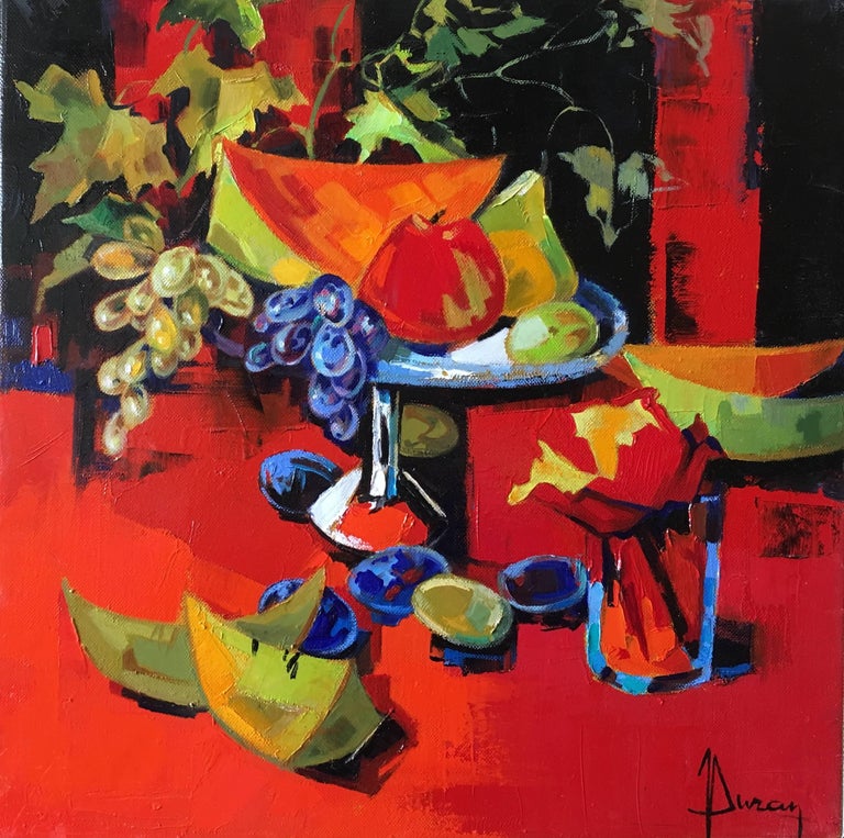 Jori Duran - Autumn fruits, oil expressionist still life For Sale at ...