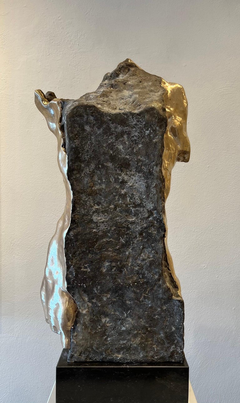 Joris Verdonkschot - Trojan Kore Torso Bronze Sculpture Golden - In Stock For Sale at 1stDibs