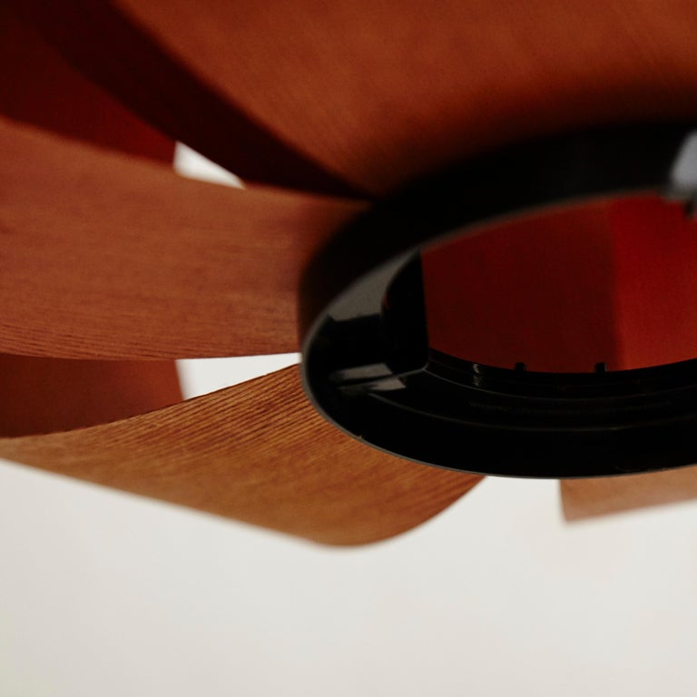 Jose Antonio Coderch Wood Lamp 'Disa,' circa 1950 For Sale at 1stDibs