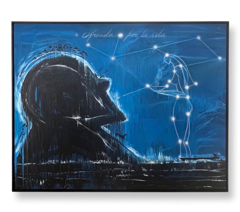 Jose Bedia - "Ofrenda por la Isla" For Sale at 1stDibs